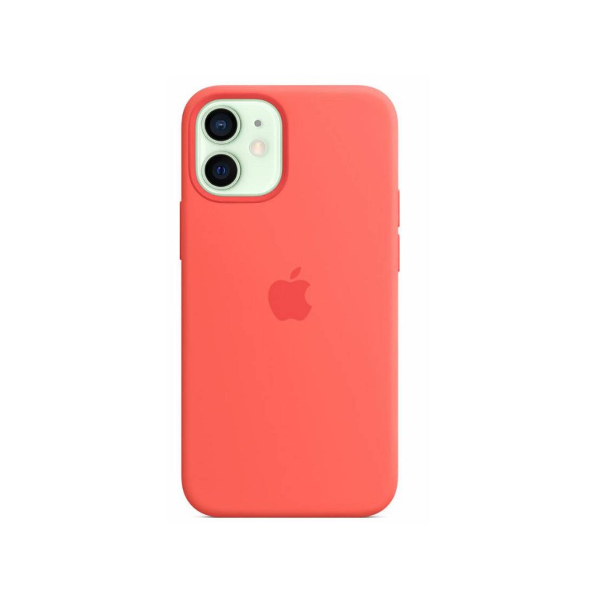 Apple iPhone 12 mini Silicone Case with MagSafe - Pink Citrus (Seasonal ...