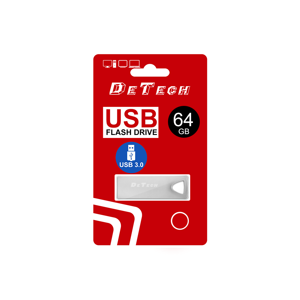 USB Flask drive DeTech 64 GB USB 3.0